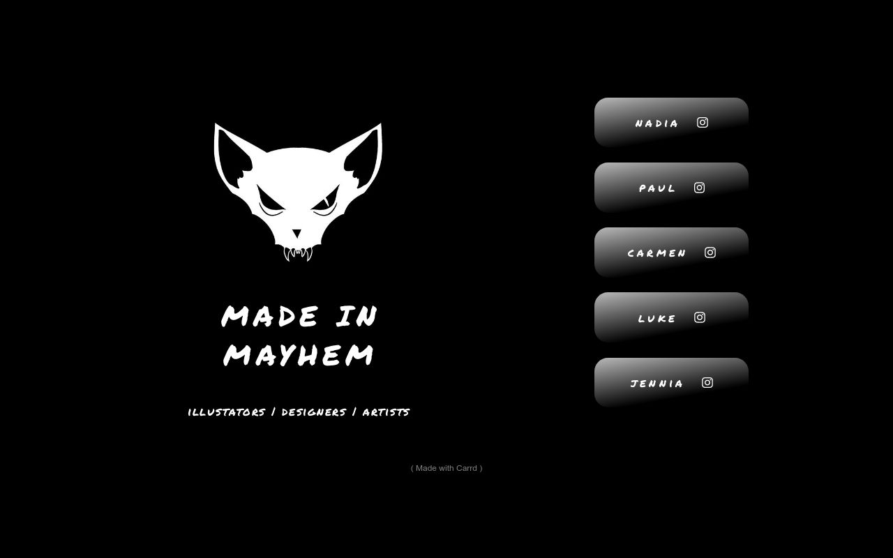 Made in Mayhem